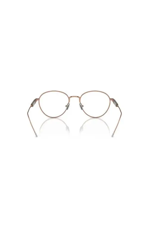 Brunello Cucinelli 50mm Phantos Optical Glasses - Pink
