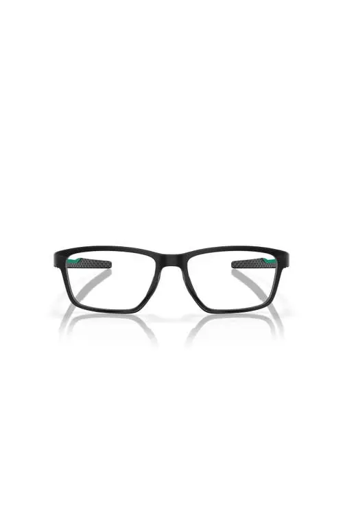 Oakley 57mm Rectangle Full Rim Eyeglasses