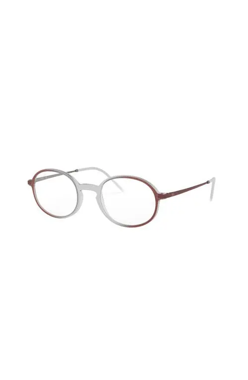 Ray-ban 50mm Oval Optical Glasses - Beige