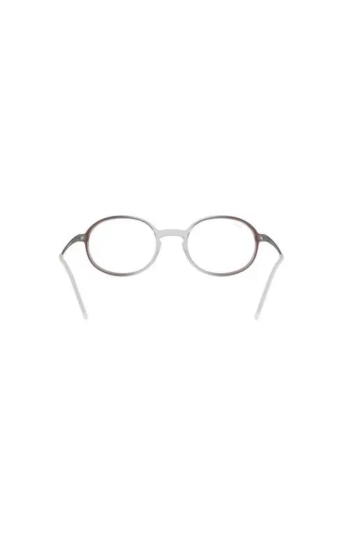 Ray-ban 50mm Oval Optical Glasses - Beige
