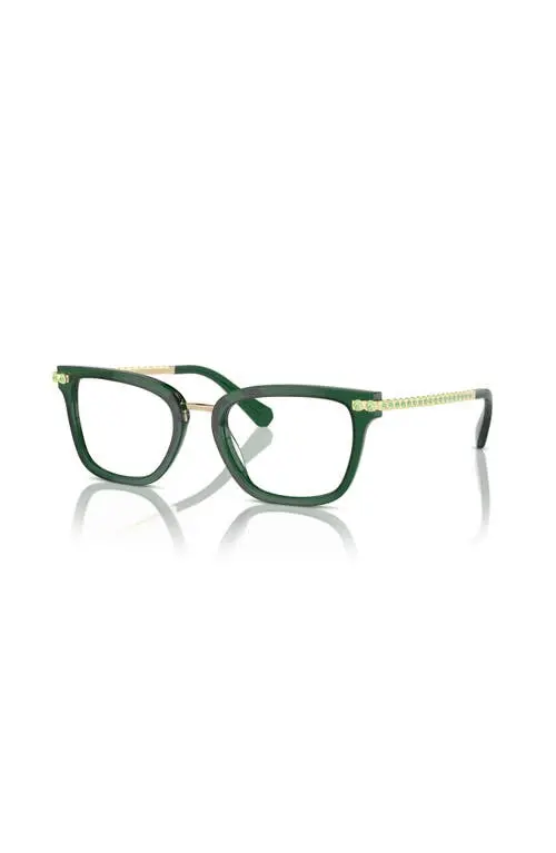 SWAROVSKI 52mm Square Optical Glasses - Green