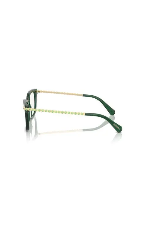 SWAROVSKI 52mm Square Optical Glasses - Green