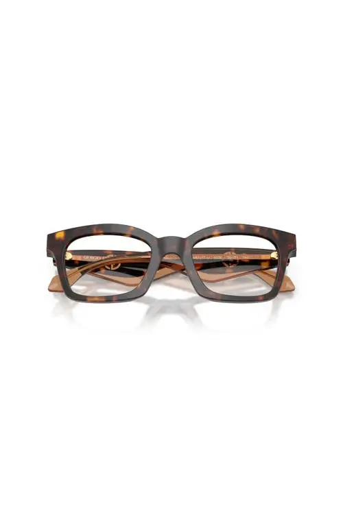 Giorgio Armani 48mm Butterfly Eyeglasses