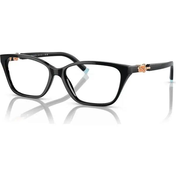 Tiffany & Co. 53mm Rectangle Optical Glasses - Black