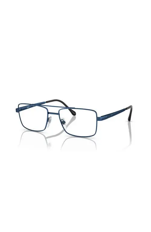 SFEROFLEX Square Metal Eyeglasses - Blue