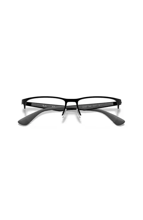 Ray-ban 58mm Rectangle Eyeglasses
