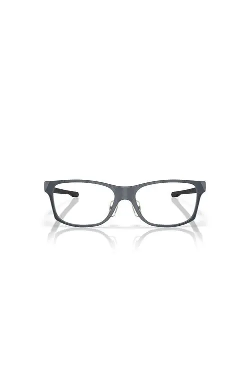 Oakley 52mm Rectangle Full Rim Eyeglasses - Black
