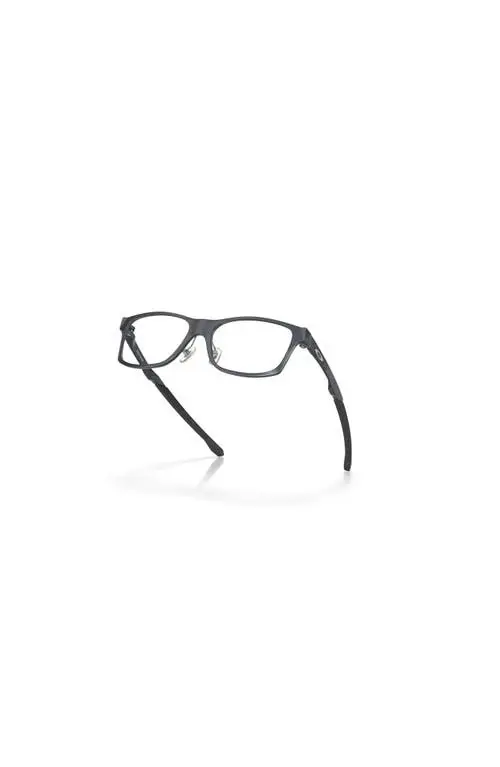 Oakley 52mm Rectangle Full Rim Eyeglasses - Black