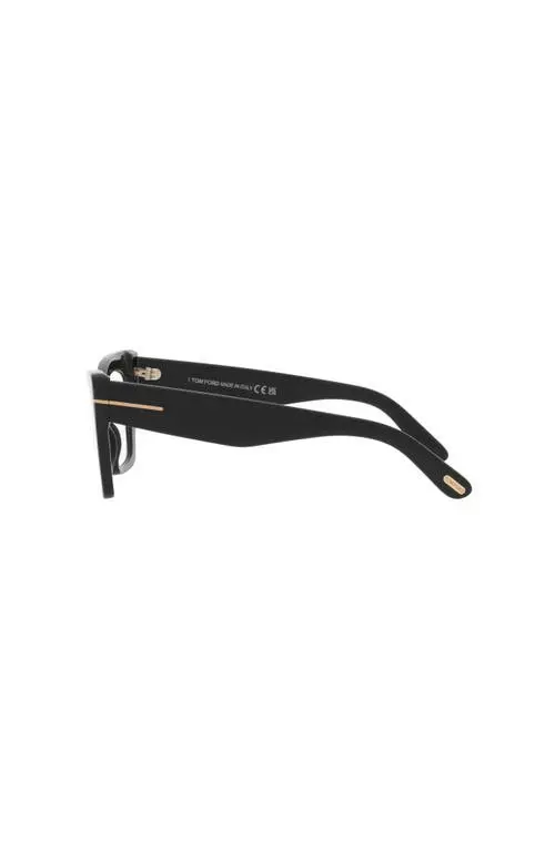TOM FORD Cat Eye Acetate Optical Glasses - Black