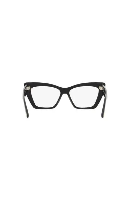 TOM FORD Cat Eye Acetate Optical Glasses - Black