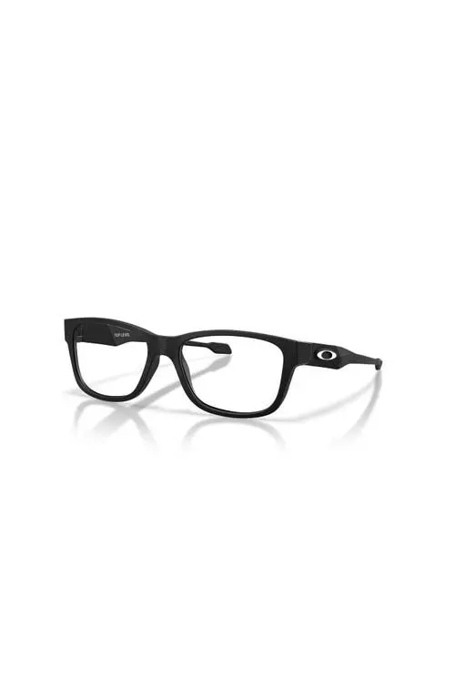 Oakley 50mm Square Full Rim Eyeglasses - Black