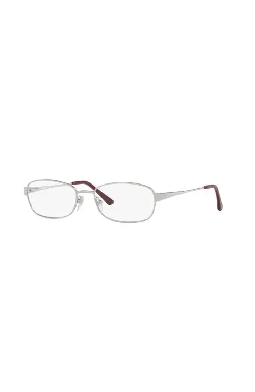 SFEROFLEX Irregular Full Rim Eyeglasses - Silver