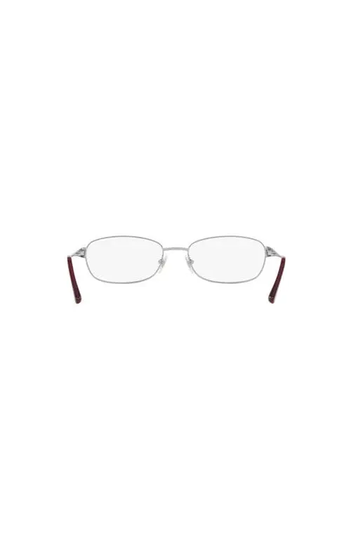 SFEROFLEX Irregular Full Rim Eyeglasses - Silver