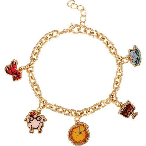 FRIENDS Fashion Charm Bracelet - Gold