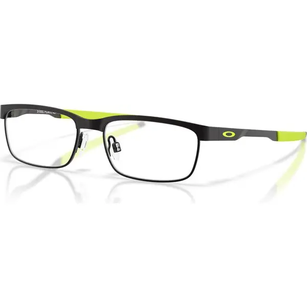 Oakley 48mm Rectangle Full Rim Eyeglasses - Black