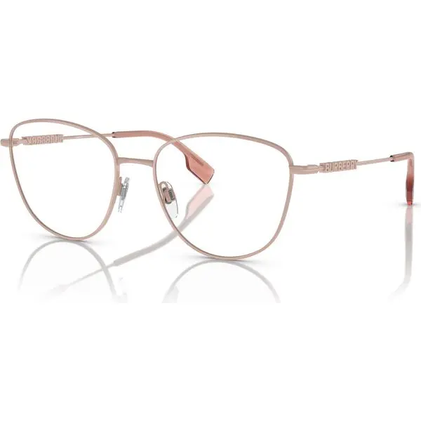 Burberry 53mm Phantos Optical Glasses - Pink
