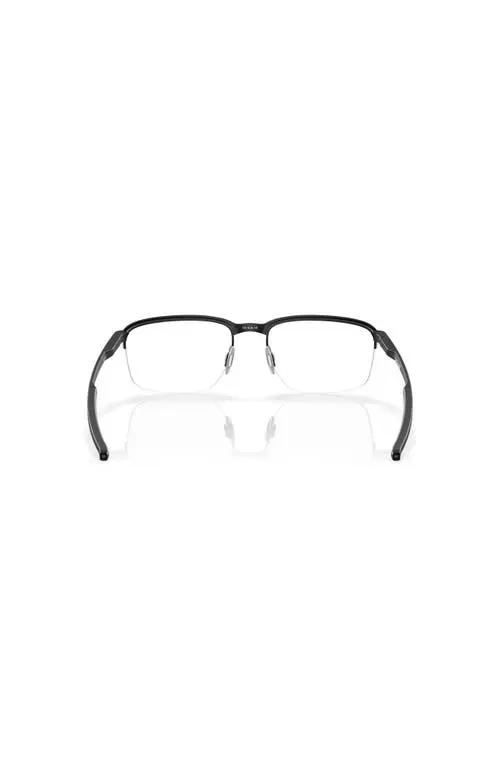 Oakley 54mm Square Full Rim Eyeglasses