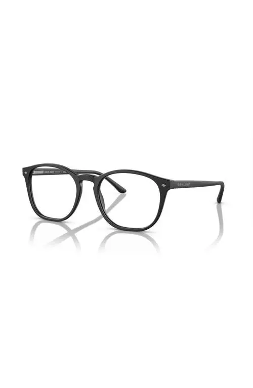 Giorgio Armani 50mm Phantos Optical Eyeglasses - Black
