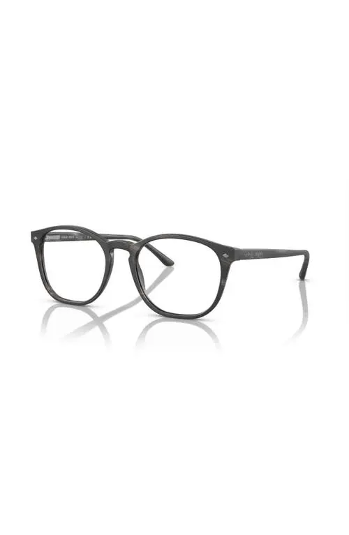 Giorgio Armani 50mm Phantos Optical Eyeglasses - Dark Grey