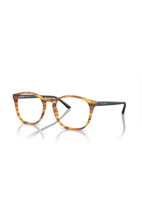 Giorgio Armani 50mm Phantos Optical Eyeglasses - Tan