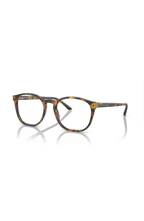 Giorgio Armani 50mm Phantos Optical Eyeglasses - Tortoise