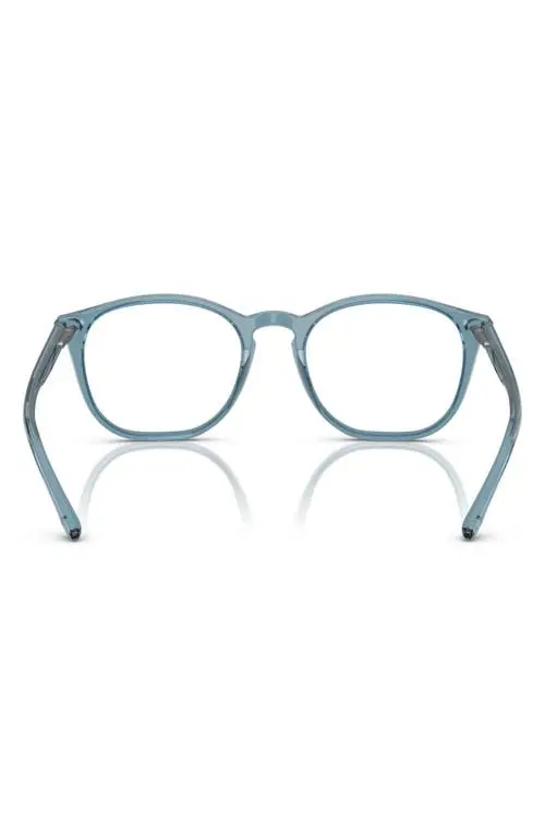 Armani Exchange Giorgio Armani Eyeglasses - Transparent Blue/demo Lens