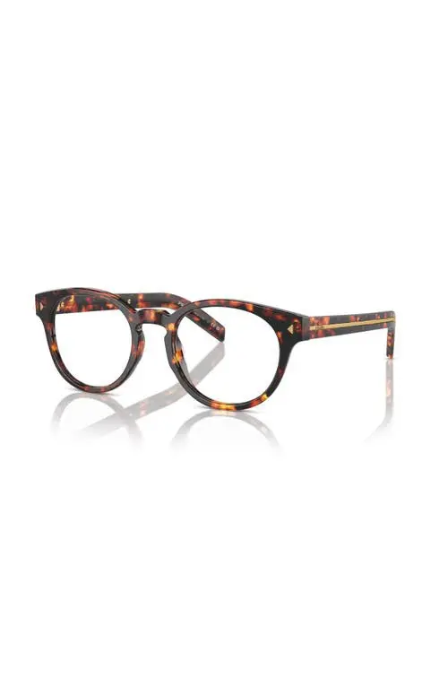 Prada 50mm Phantos Optical Glasses - Tortoise