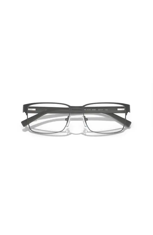 Armani Exchange 54mm Square Eyeglasses