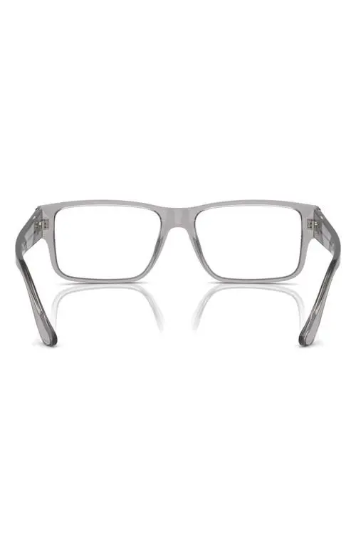 Versace Rectangle Optical Glasses - Grey