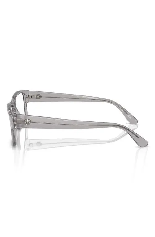 Versace Rectangle Optical Glasses - Grey