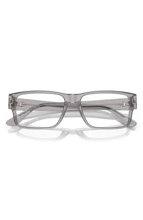 Versace Rectangle Optical Glasses - Grey