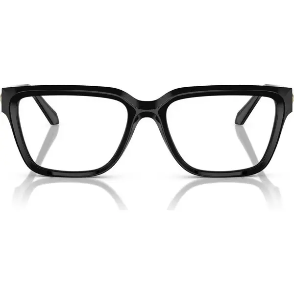 Versace Rectangle Optical Glasses - Black