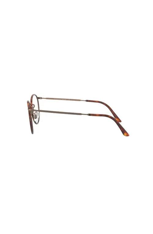 Giorgio Armani 49mm Round Eyeglasses