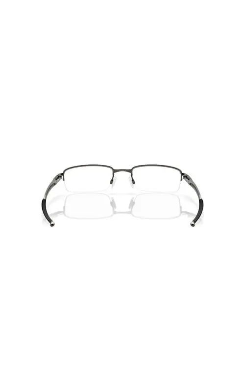 Oakley 54mm Rectangle Optical Glasses - Grey