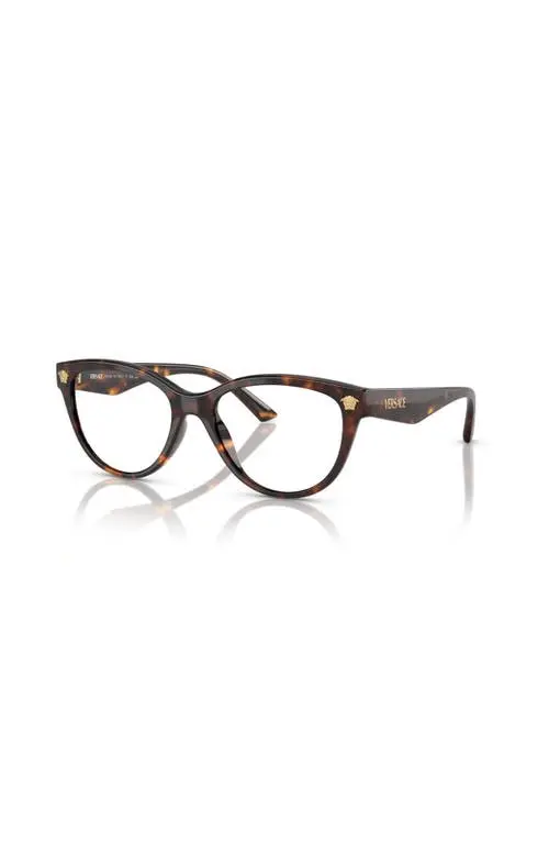 Versace 54mm Phantos Optical Glasses - Tortoise