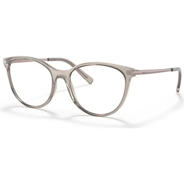 Armani Exchange 53mm Cat Eye Optical Glasses - Brown