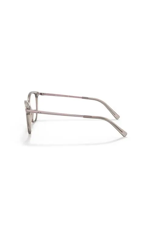 Armani Exchange 53mm Cat Eye Optical Glasses - Brown