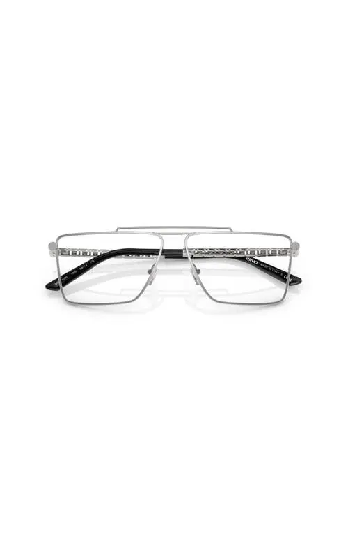 Versace 59mm Rectangle Optical Glasses