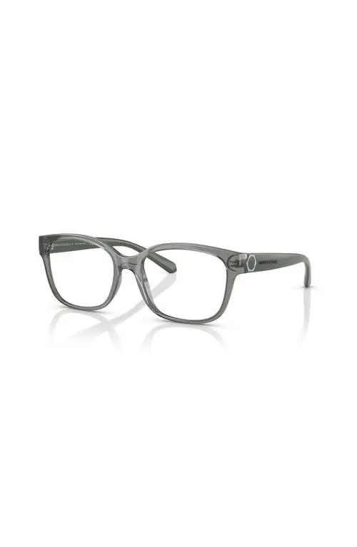 Armani Exchange 53mm Rectangle Optical Glasses - Green