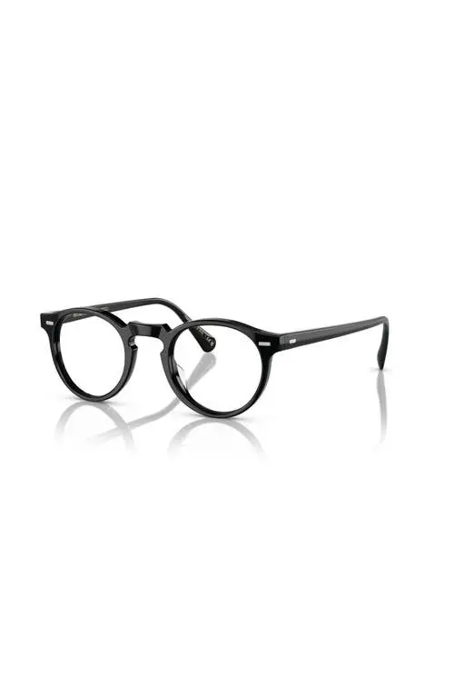 Oliver Spencer 47mm Phantos Eyeglasses - Solid Black