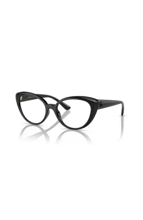 Versace 53mm Oval Eyeglasses