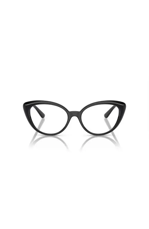 Versace 53mm Oval Eyeglasses