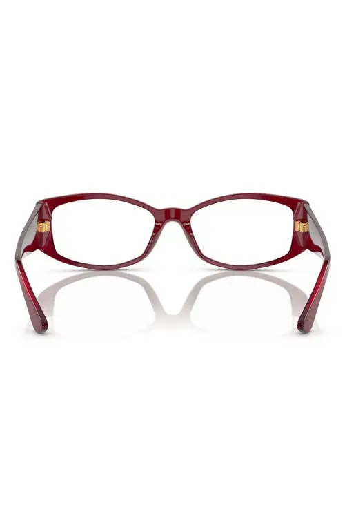 Versace 52mm Irregular Optical Glasses
