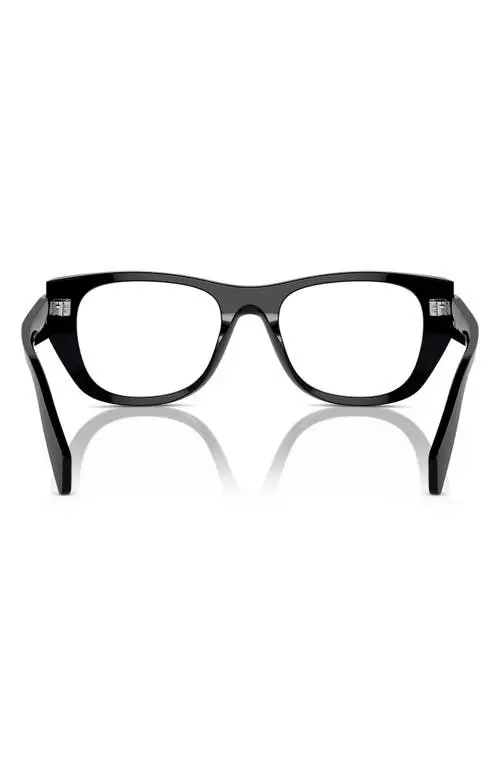 Prada Cat Eye Optical Glasses - Black