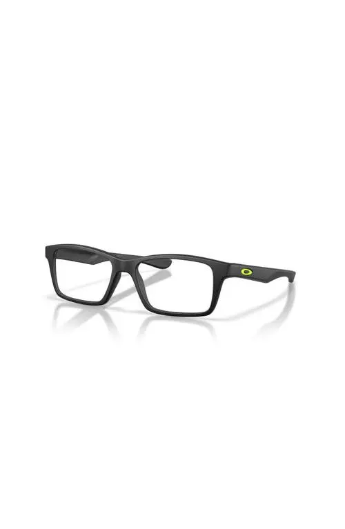 Oakley 48mm Square Full Rim Eyeglasses - Black