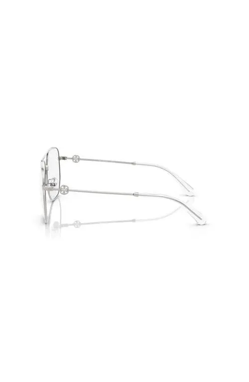 Tory Burch Pilot Optical Glasses - Silver