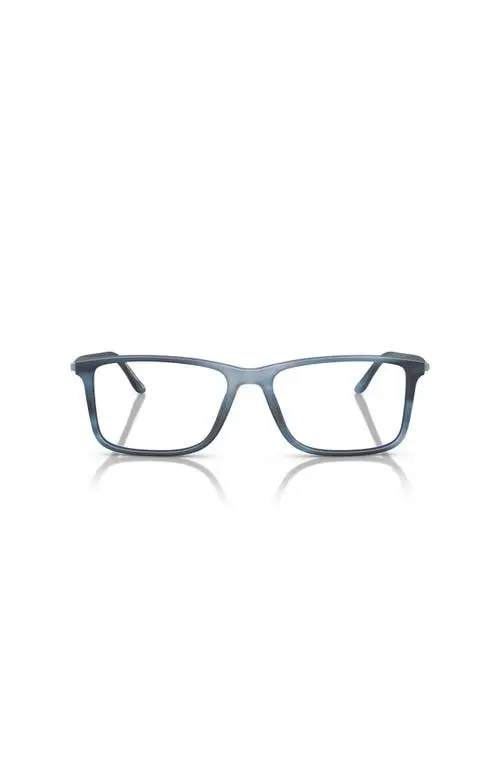 Giorgio Armani 54mm Rectangle Full Rim Optical Glasses