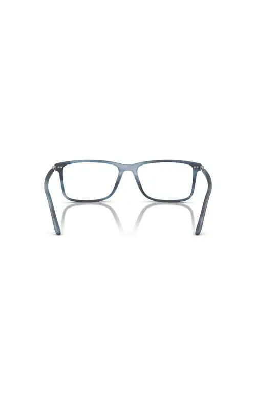 Giorgio Armani 54mm Rectangle Full Rim Optical Glasses