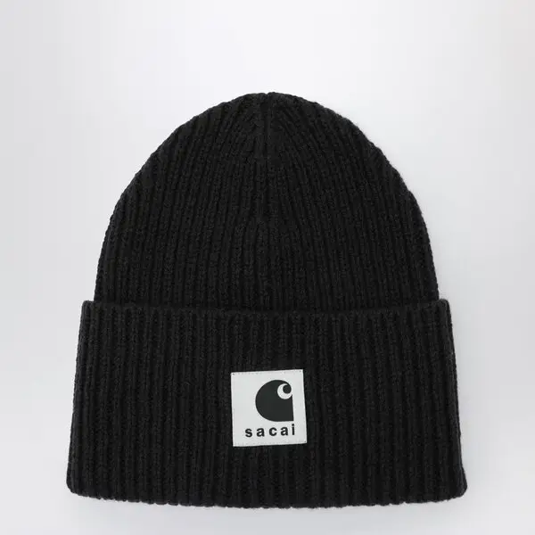 SACAI X CARHARTT WIP Beanie - Black