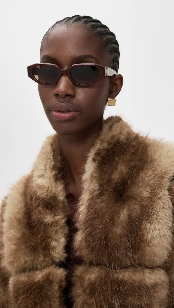 LUV LOU The Freddie Sunglasses - Cherry